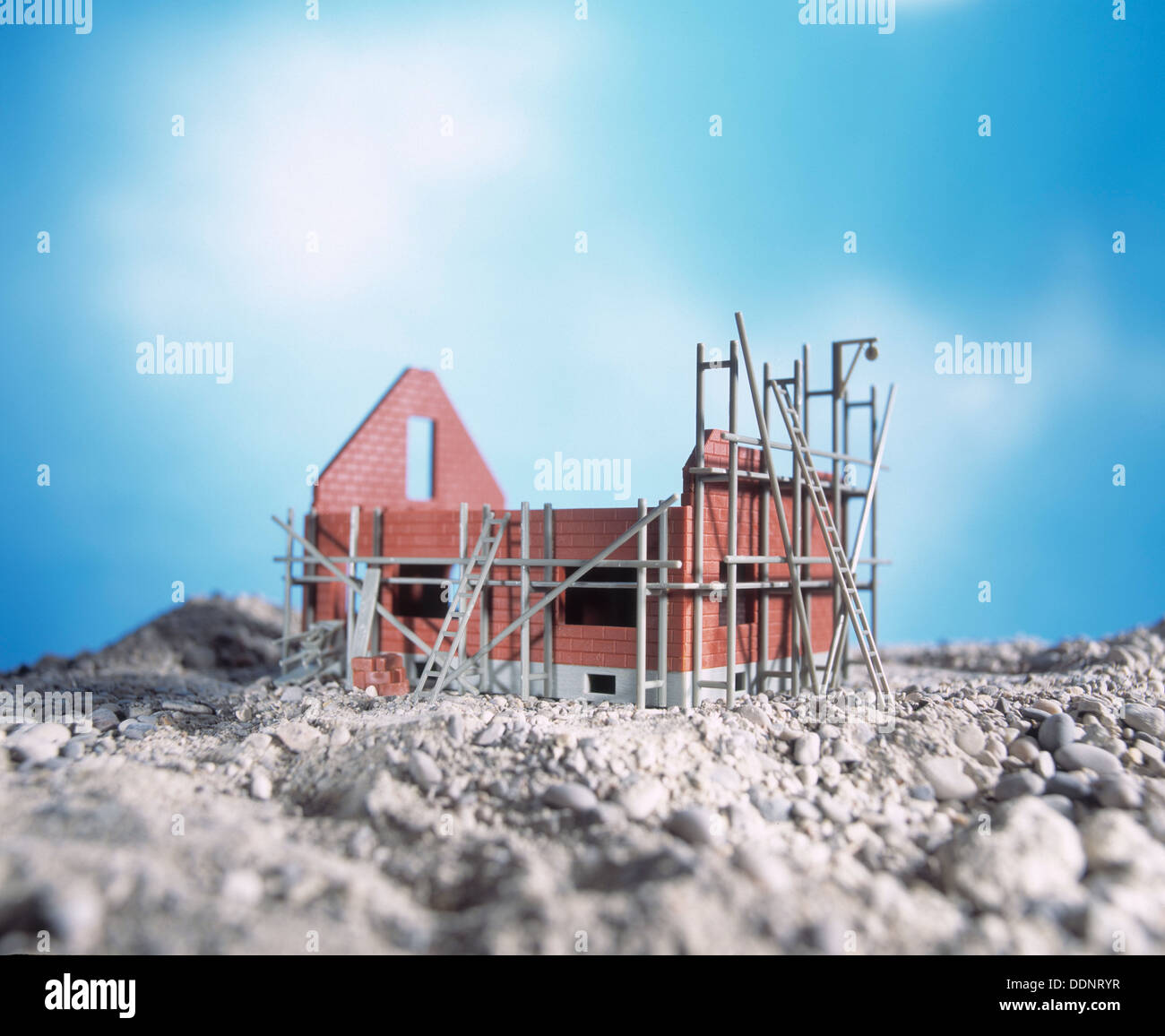 House architectural model under hi-res stock photography and images - Alamy