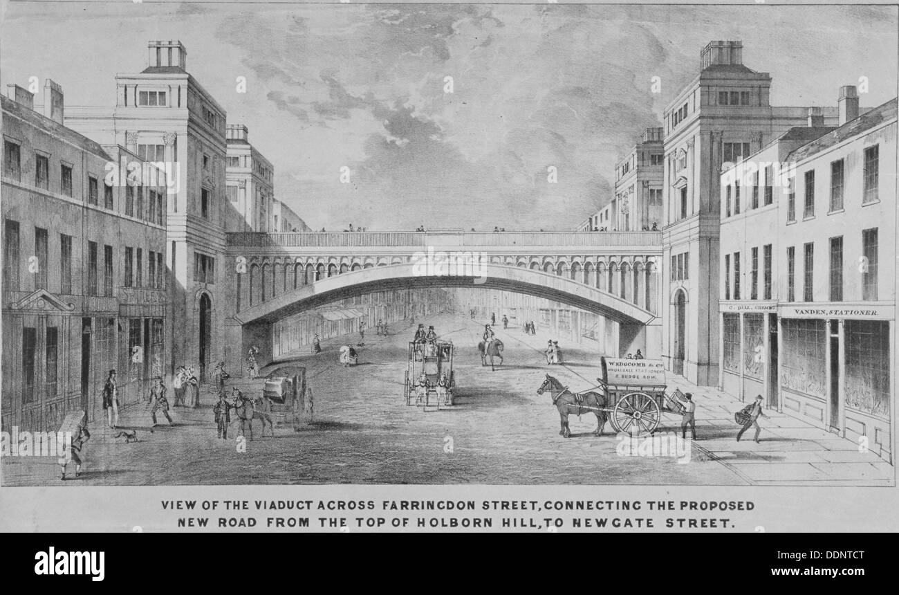 London farringdon street viaduct hi-res stock photography and images ...