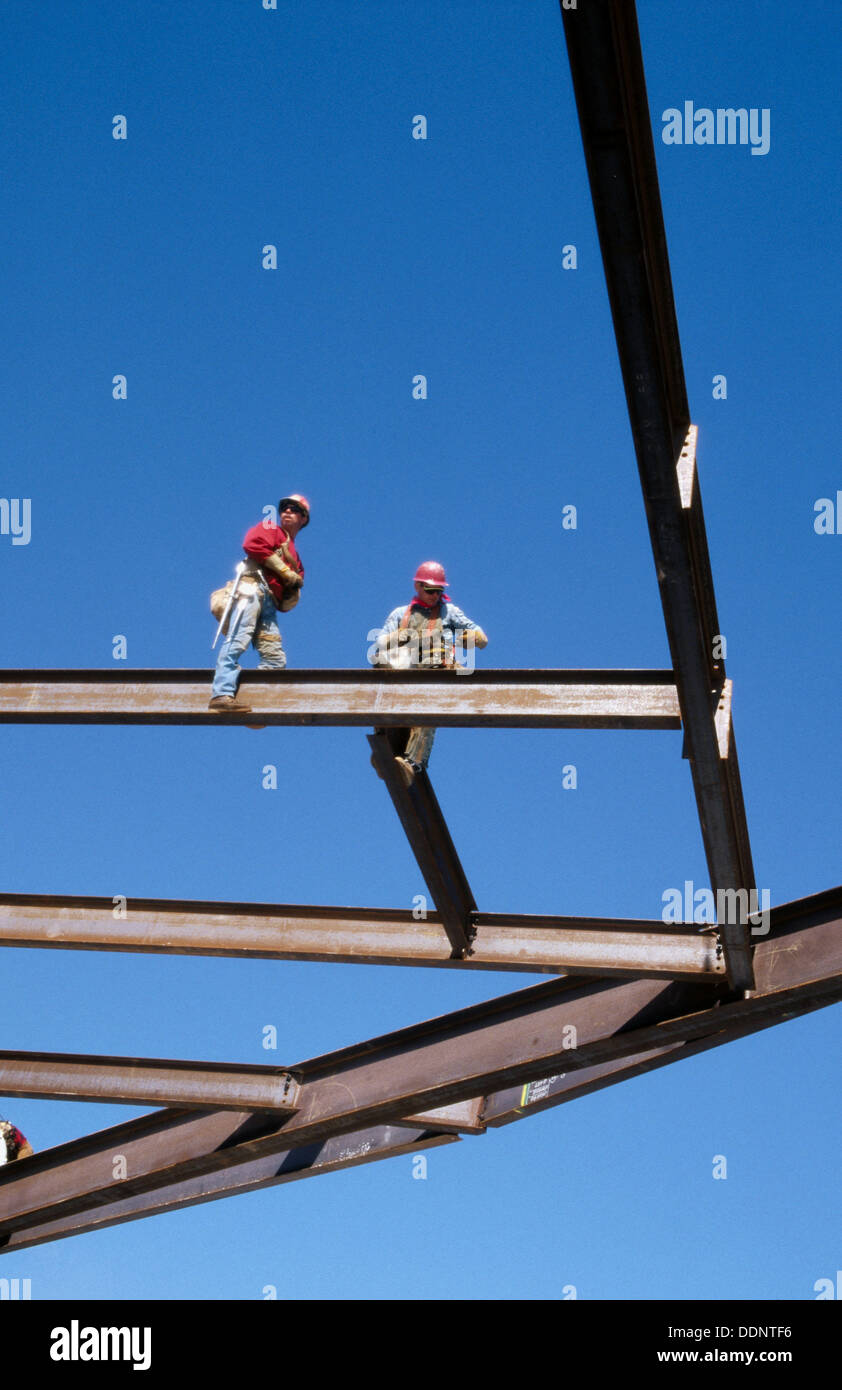 Hanging structural steel, Esquire Plaza Building. Sacramento ...