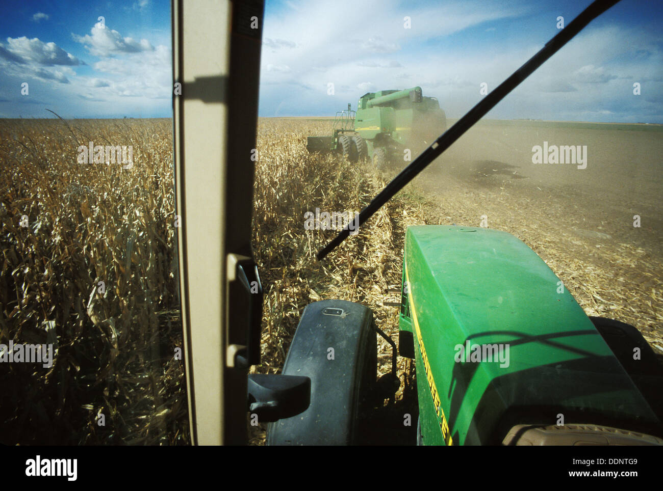Inside tractor cab hi-res stock photography and images - Alamy