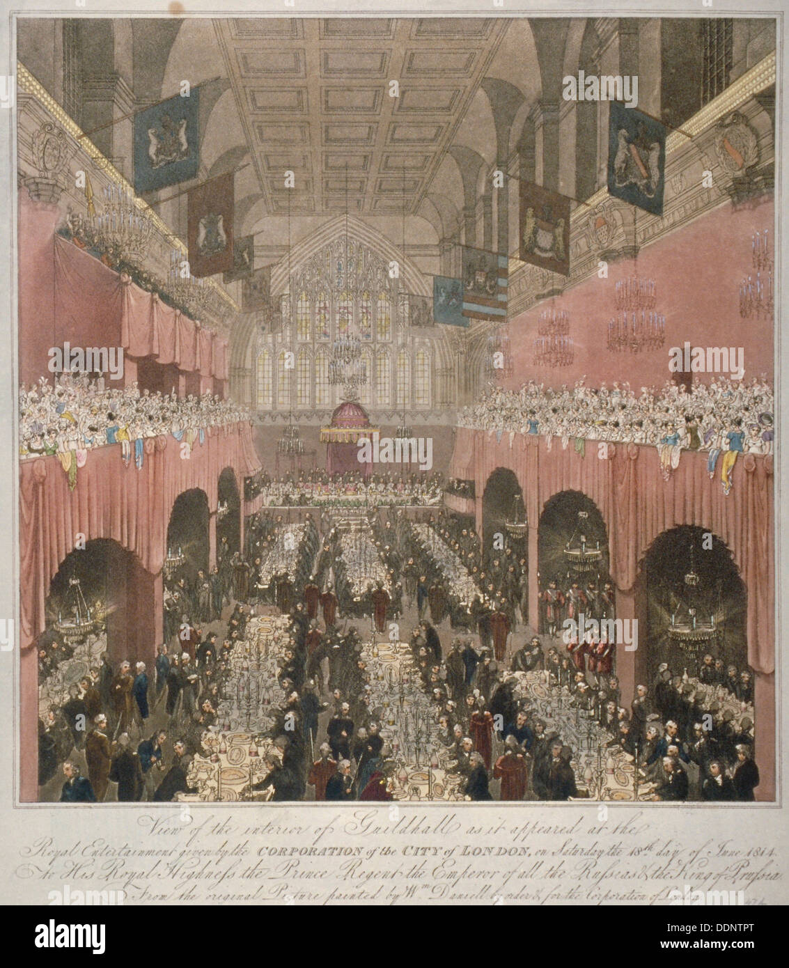 Banquet table 19th century hi-res stock photography and images - Alamy
