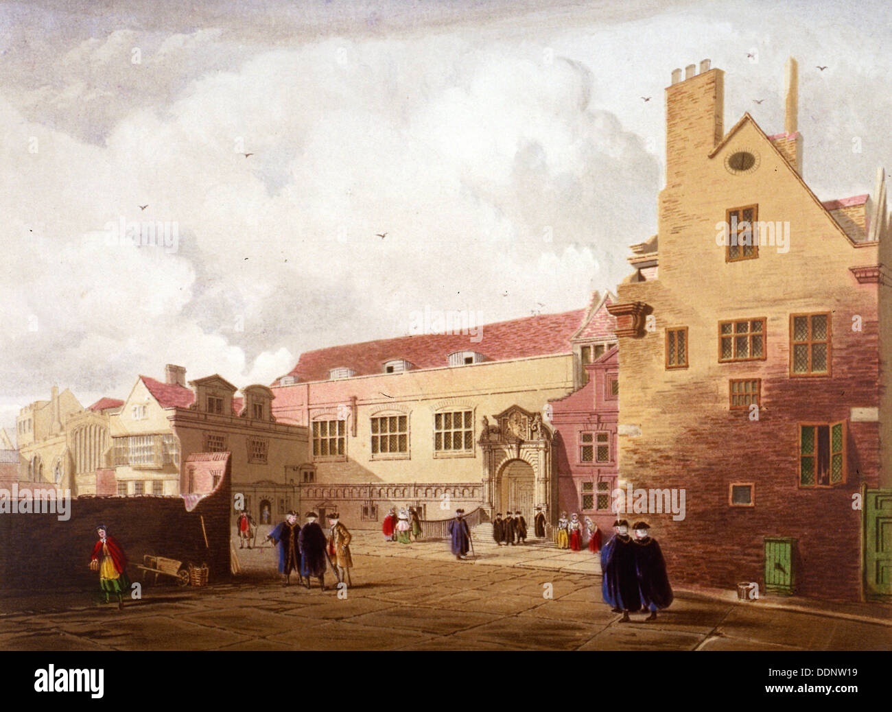 Leathersellers' Hall, Little St Helen's, City of London, 1871. Artist ...