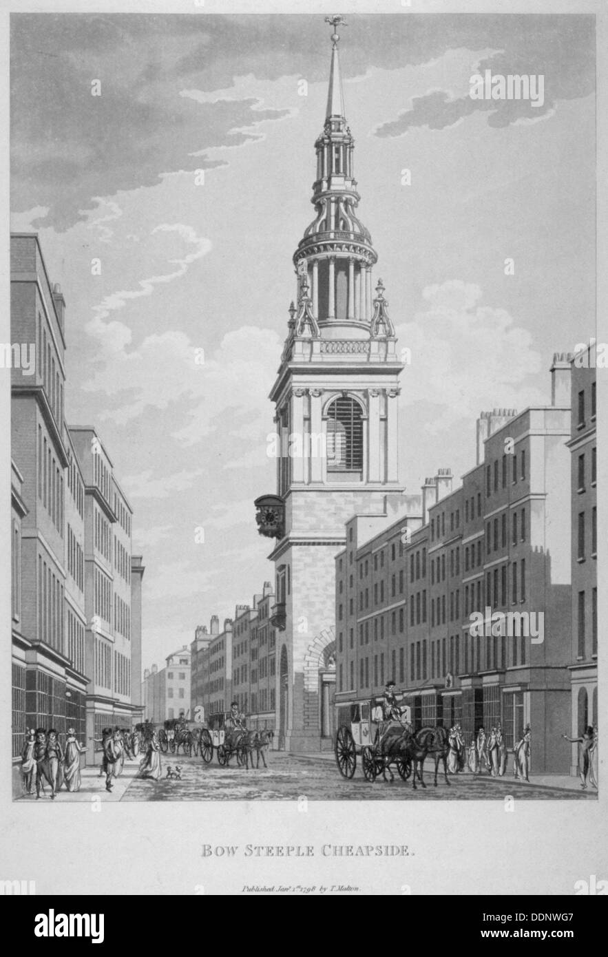Cheapside street people city of london hi-res stock photography and ...