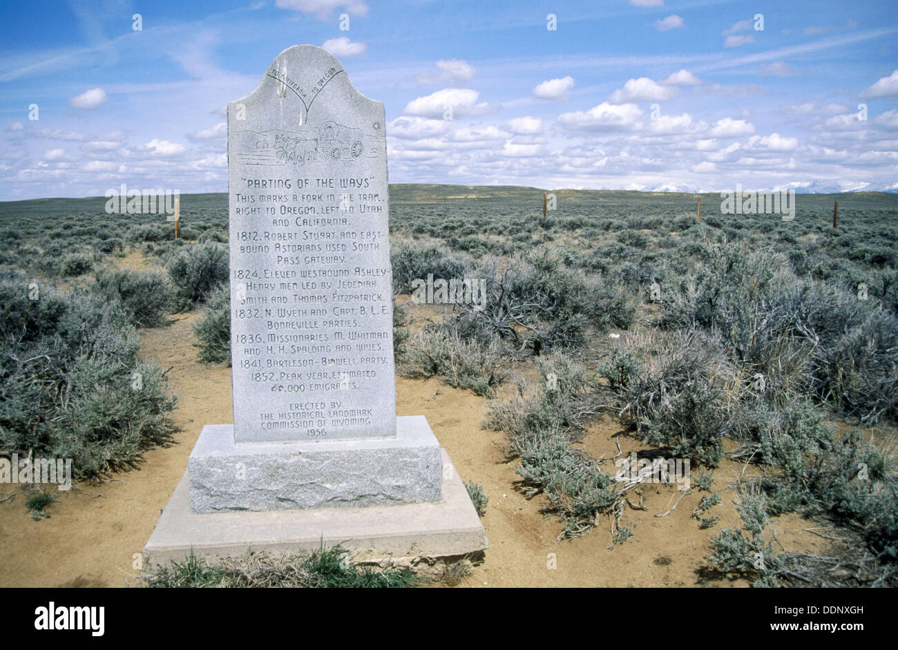 Parting of the ways wyoming hi-res stock photography and images - Alamy