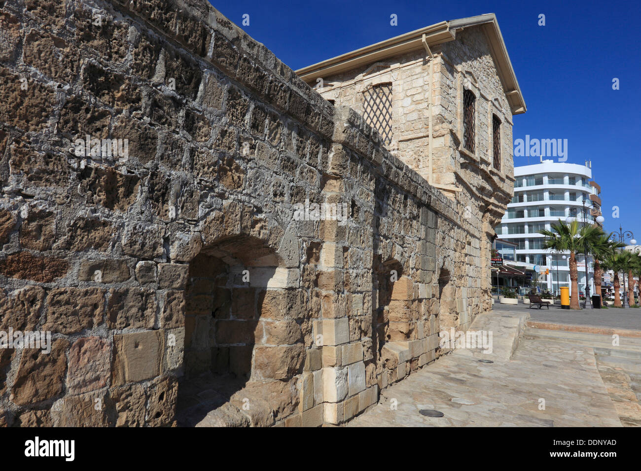 Cyprus, Larnaca, Larnaca, in the historic center, Turkish fortress ...
