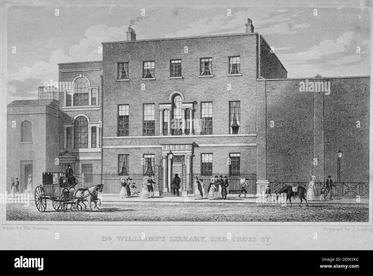 View of Dr Williams's Library in Redcross Street, City of London, 1829 ...