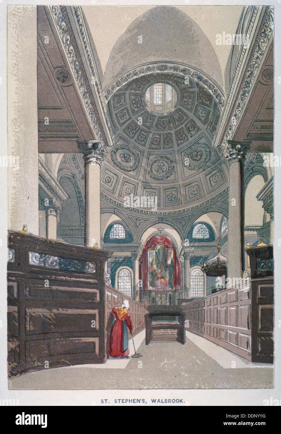 St Stephen Walbrook Church Interior City Of London High Resolution ...