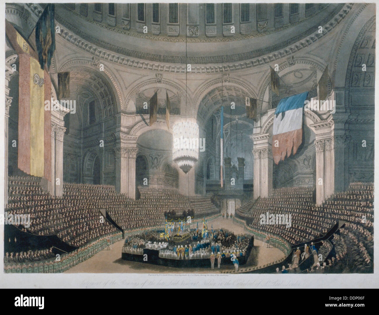 Lord nelson funeral 1806 hi-res stock photography and images - Alamy