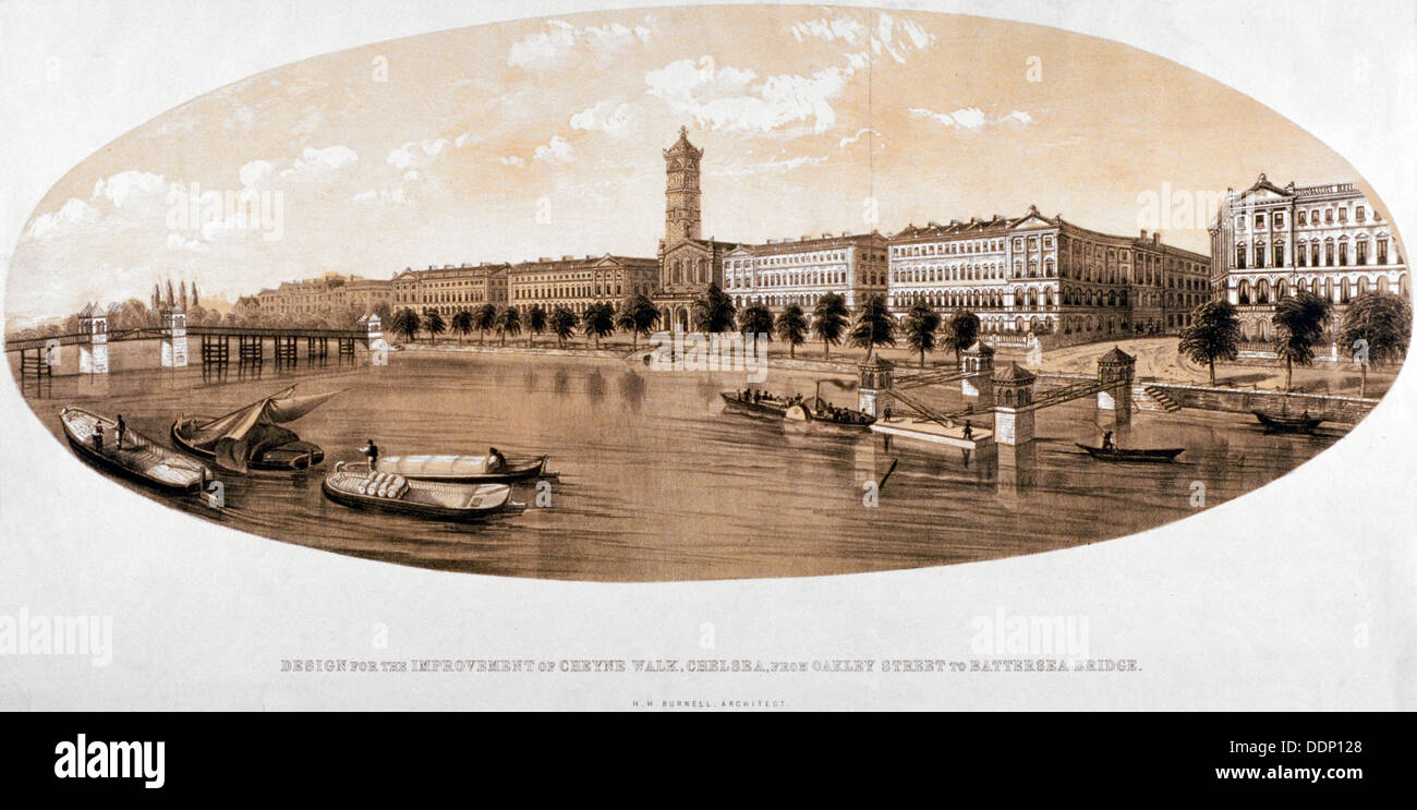 Cheyne walk chelsea hi-res stock photography and images - Alamy