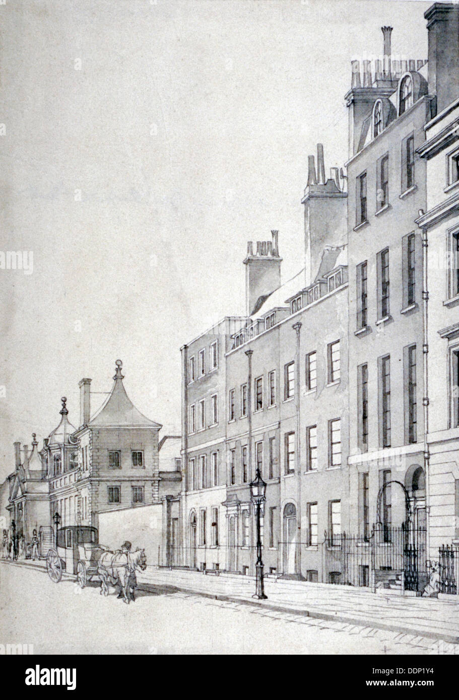 John Philip Kemble's residence in Great Russell Street, Bloomsbury ...