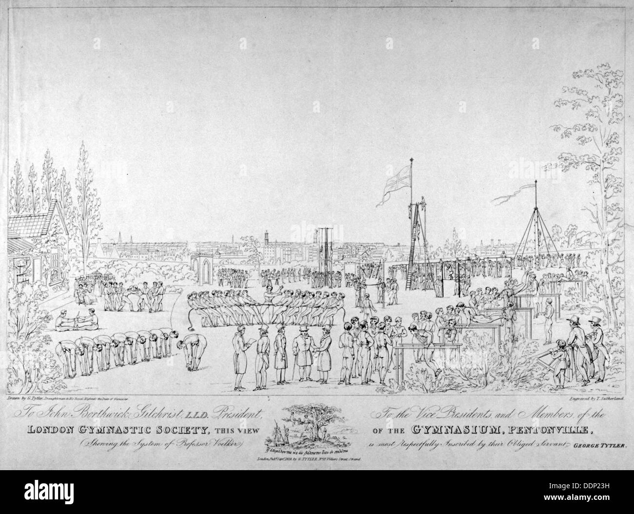 Gymnastic artist Black and White Stock Photos & Images - Alamy