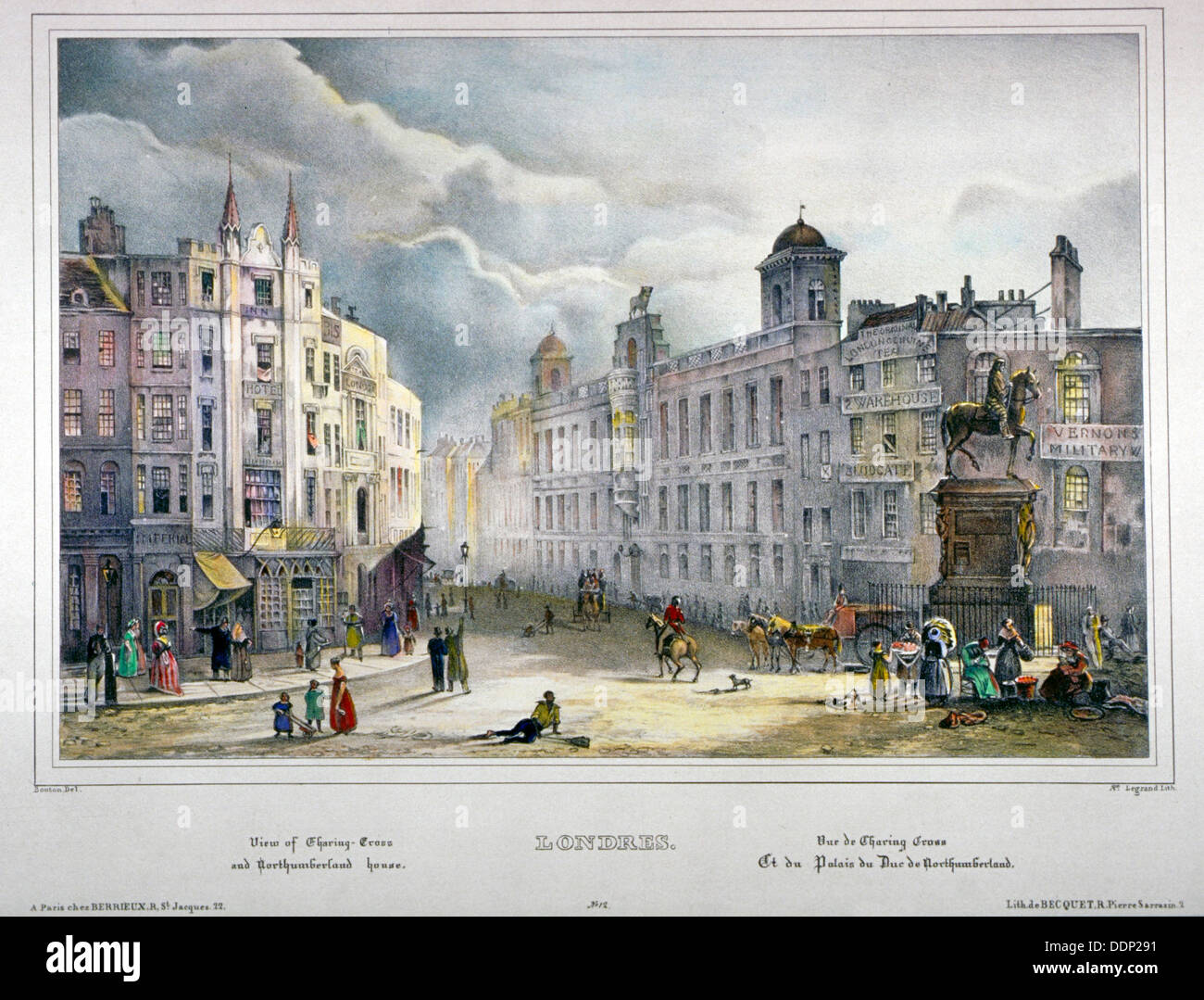 Guildhall london 1840 hi-res stock photography and images - Alamy