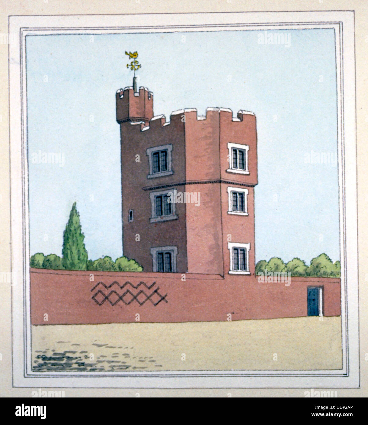 Lady Garret's Tower, Green Street House, East Ham, Newham, London ...