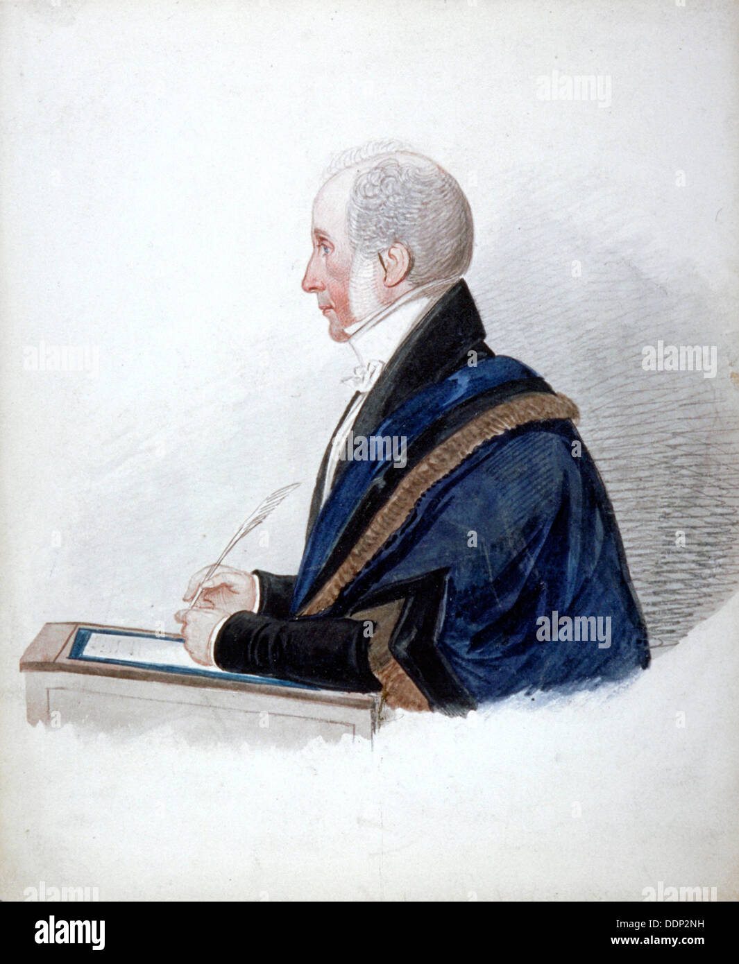 'Samuel Wilson, Lord Mayor 1838', 19th century. Artist: Richard Dighton ...