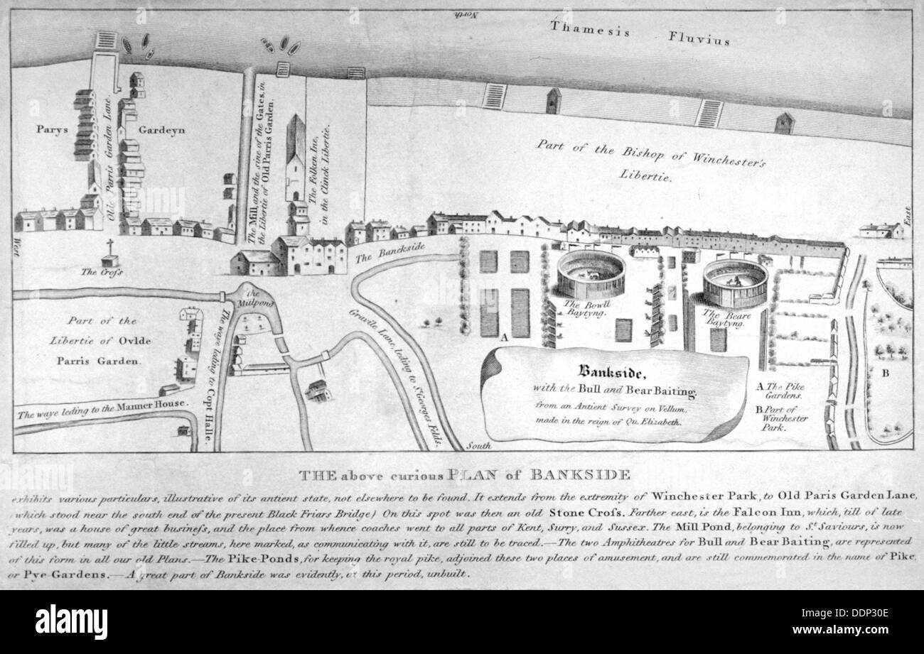 Map of elizabethan england hi-res stock photography and images - Alamy