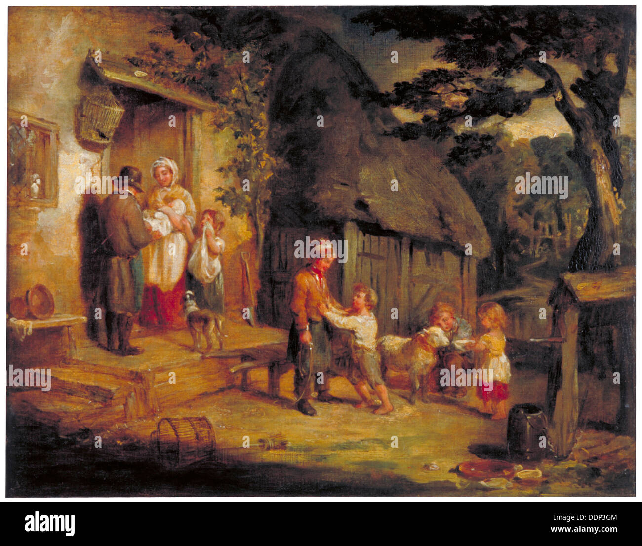 'The Pet Lamb', c1813. Artist: William Collins Stock Photo - Alamy