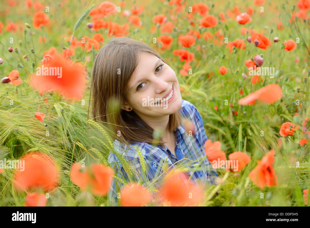 Human poppy hi-res stock photography and images - Alamy