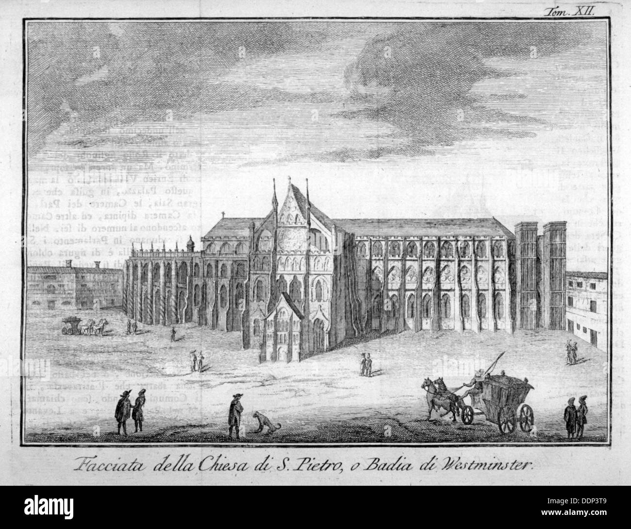 Westminster Abbey, London, 1742. Artist: Anon Stock Photo - Alamy