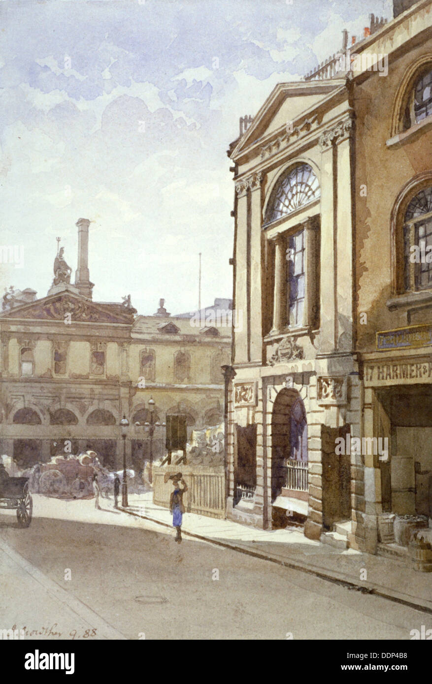 Watermen's and Lightermen's Hall, St Mary at Hill, City of London, 1888 ...
