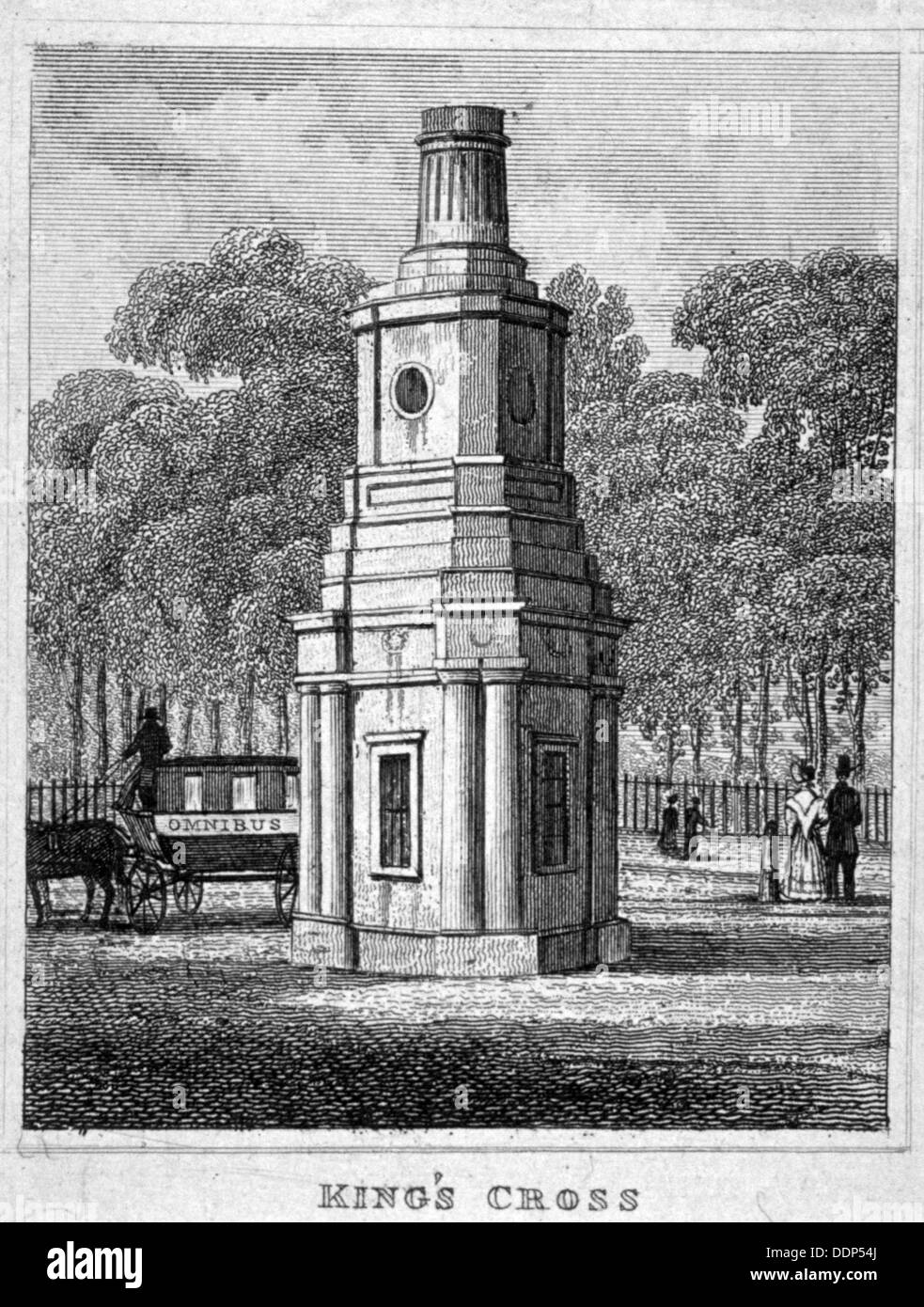 King's Cross, London, 19th century. Artist: Anon Stock Photo - Alamy