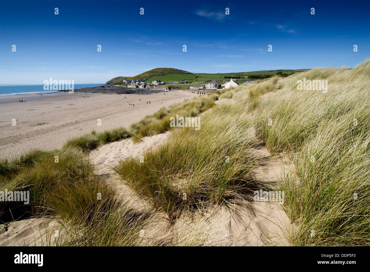 Croyde bay on the north Devon coast Stock Photo - Alamy