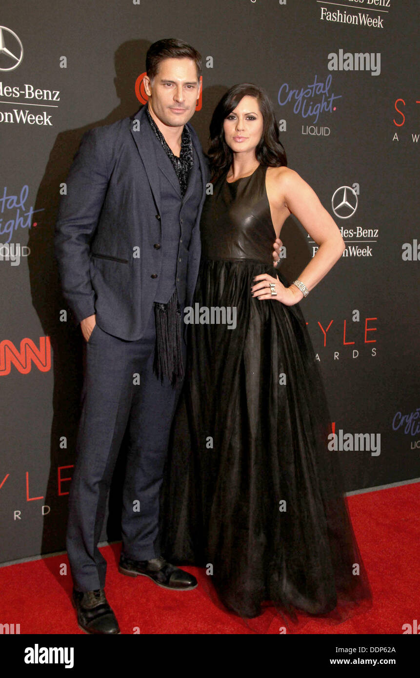 Joe manganiello and bridget peters hi-res stock photography and images ...