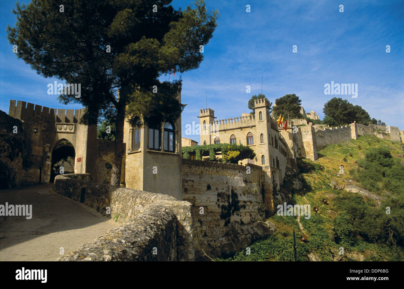 Castle jativa hi-res stock photography and images - Alamy