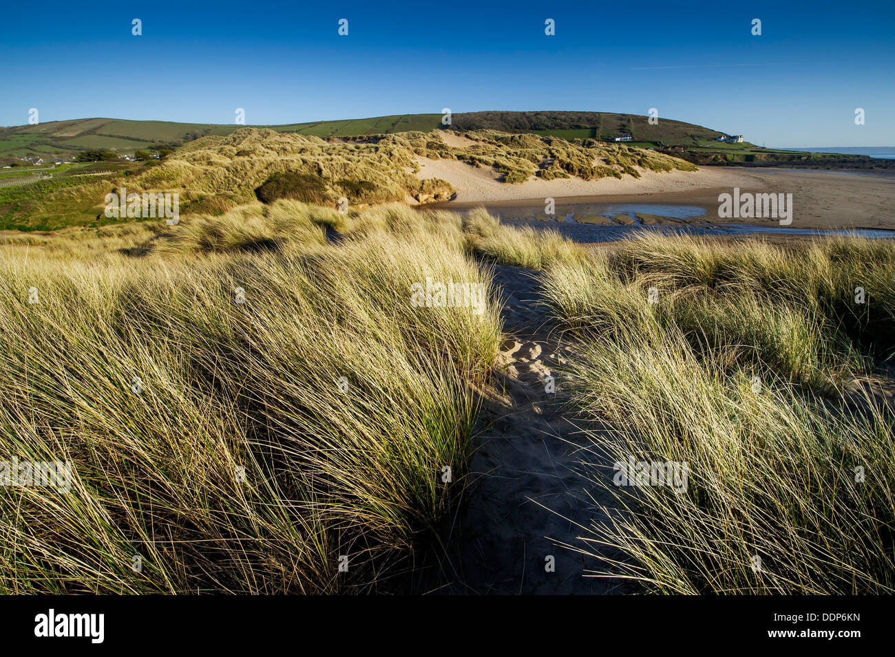 Croyde bay on the north Devon coast Stock Photo - Alamy