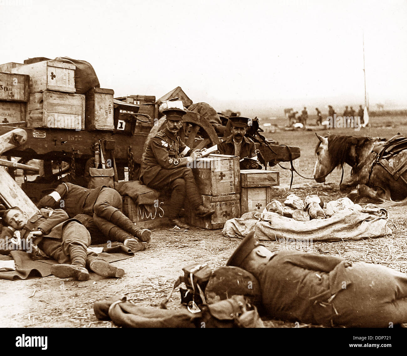 Old military ambulance hi-res stock photography and images - Alamy