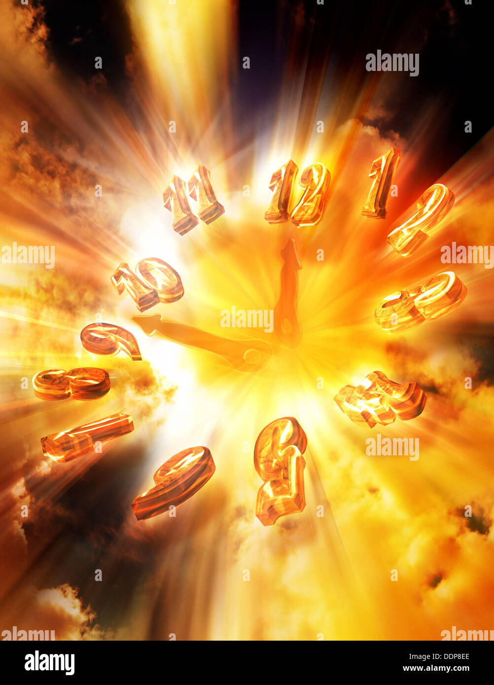 Explode clock hi-res stock photography and images - Alamy