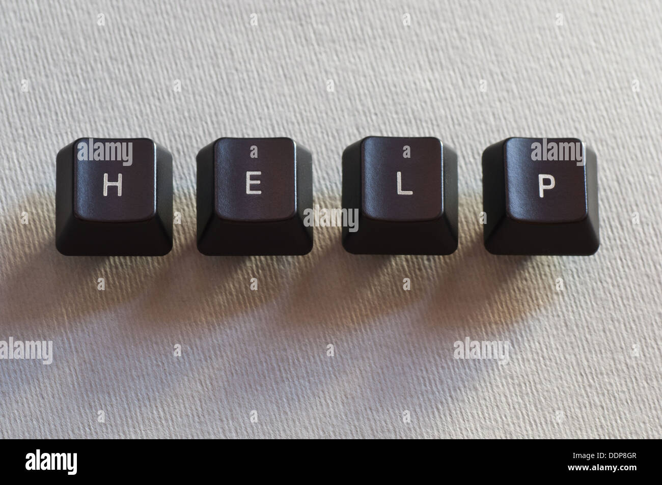 Keyboard keys help button hi-res stock photography and images - Alamy