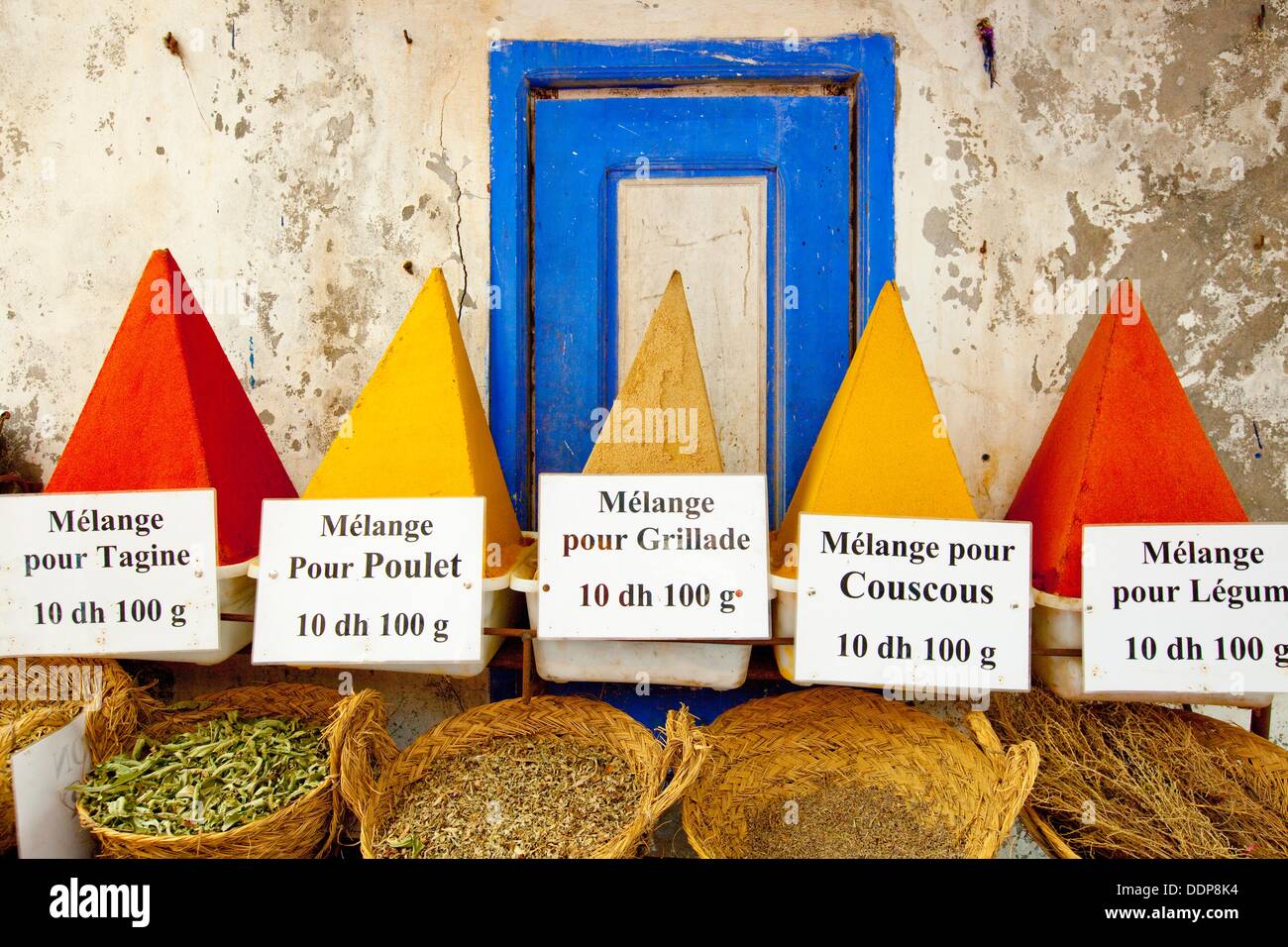 Morocco Spice Pyramid High Resolution Stock Photography and Images - Alamy