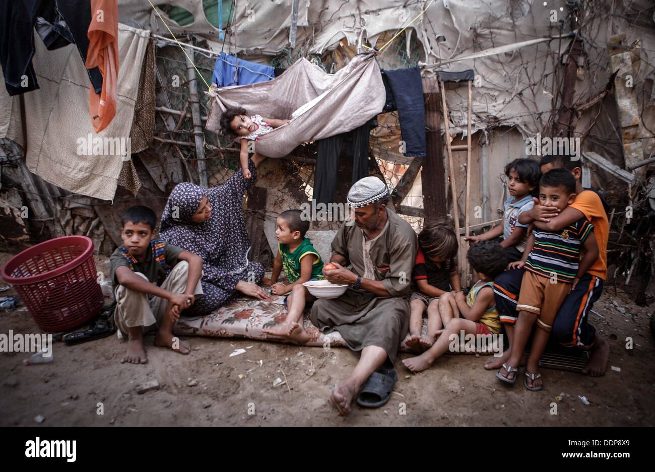Sept. 4, 2013 - Gaza City, Gaza Strip, Palestinian Territory - Salah al ...