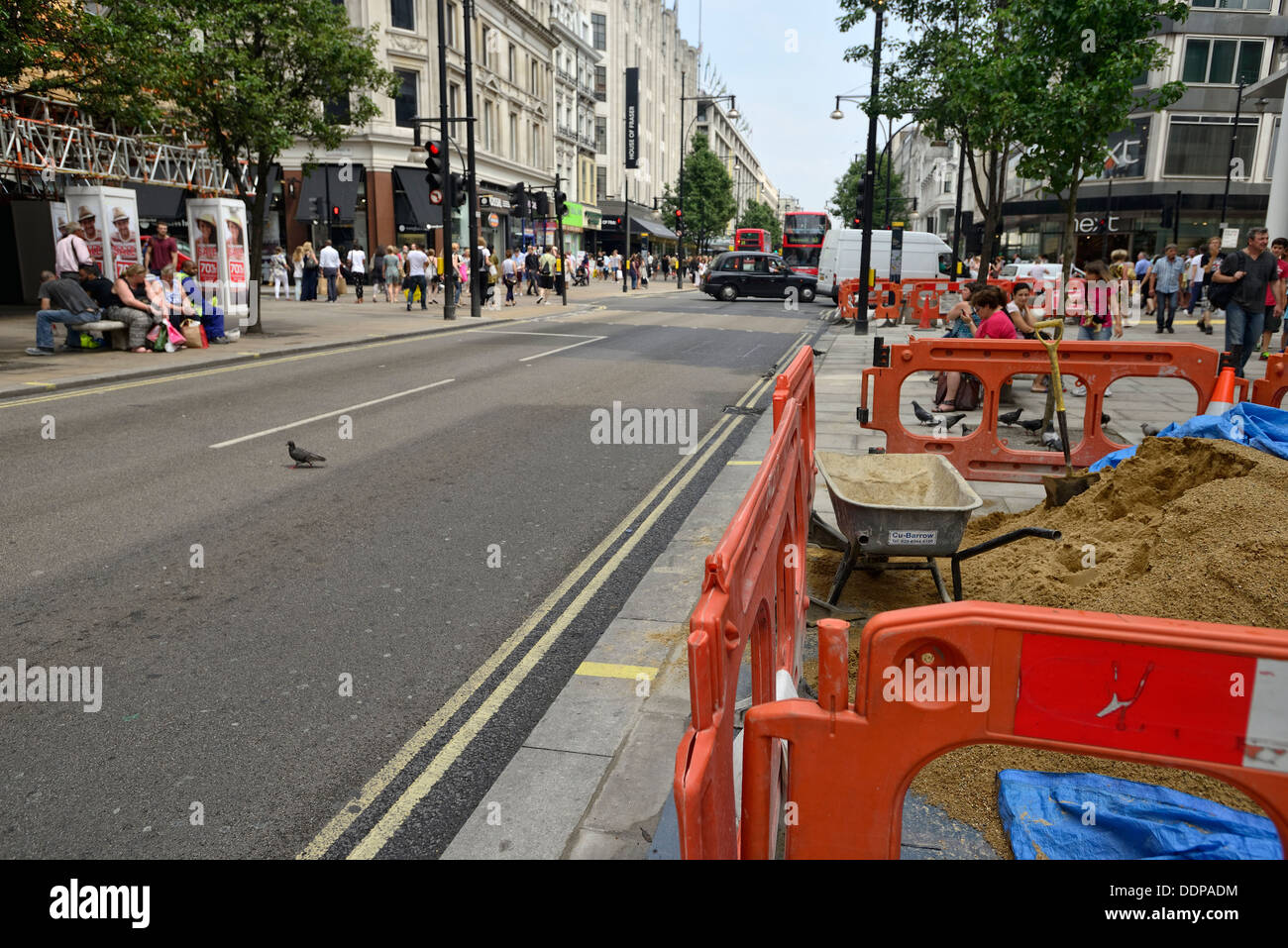 London street under construction Stock Photo - Alamy