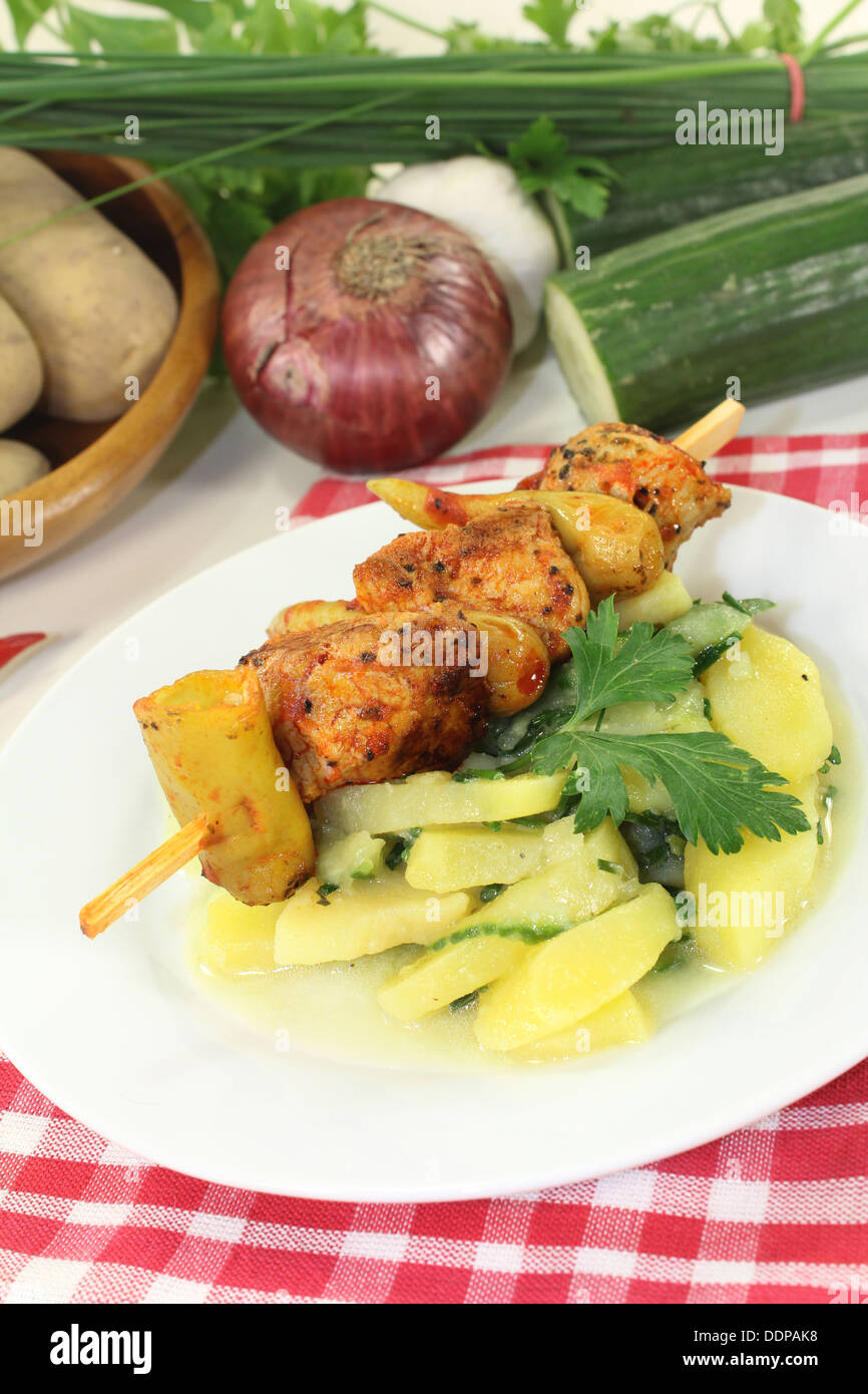 Potato cucumber salad hi-res stock photography and images - Alamy