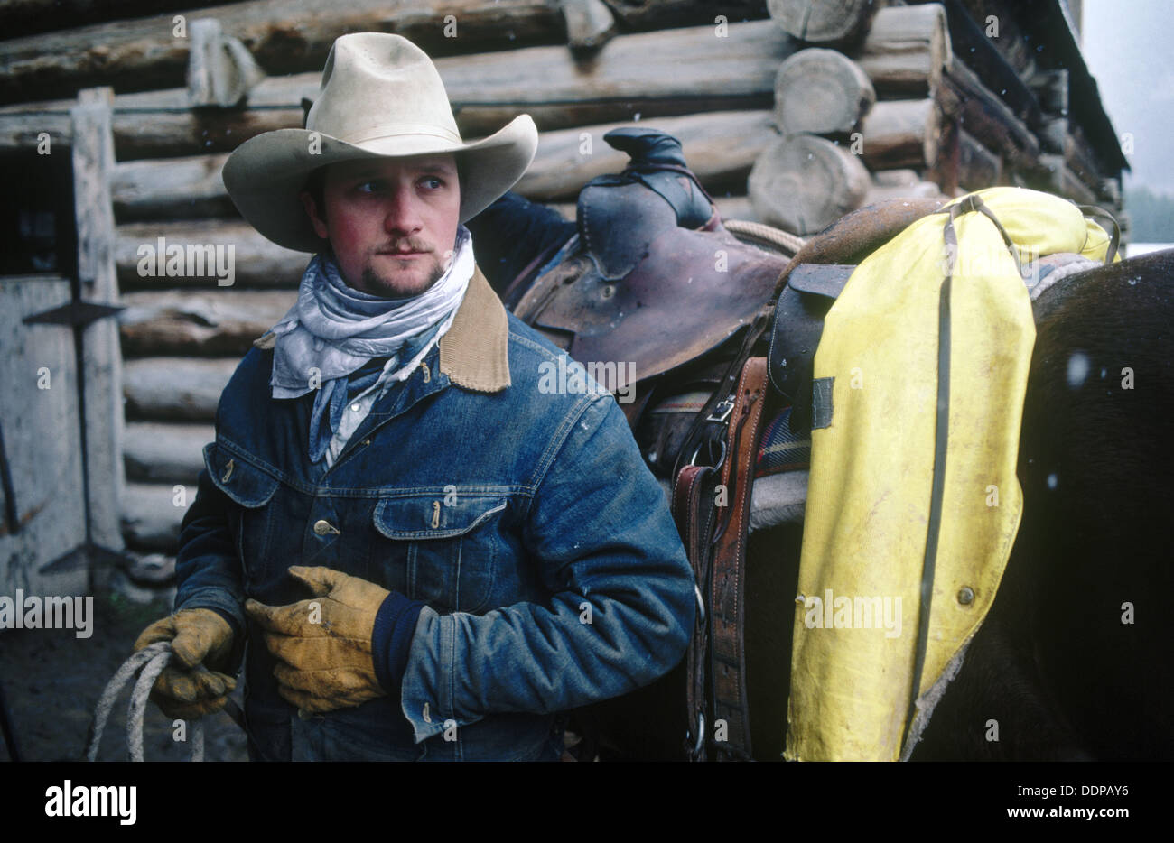 Young male cowboys hi-res stock photography and images - Alamy