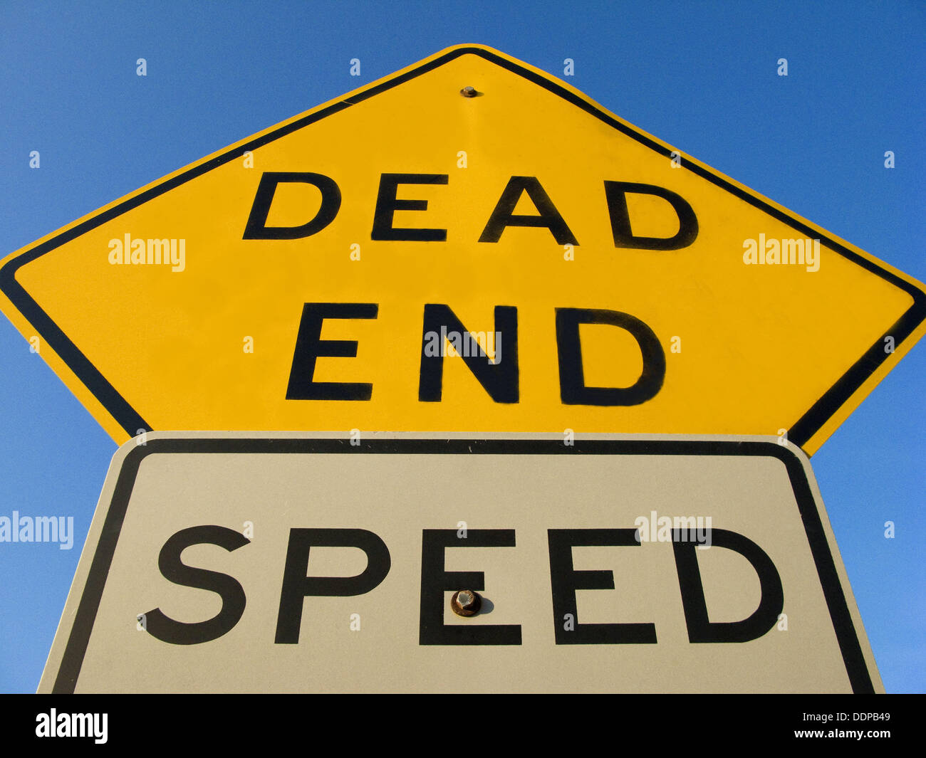 End Speed Restriction Traffic Sign High Resolution Stock Photography ...