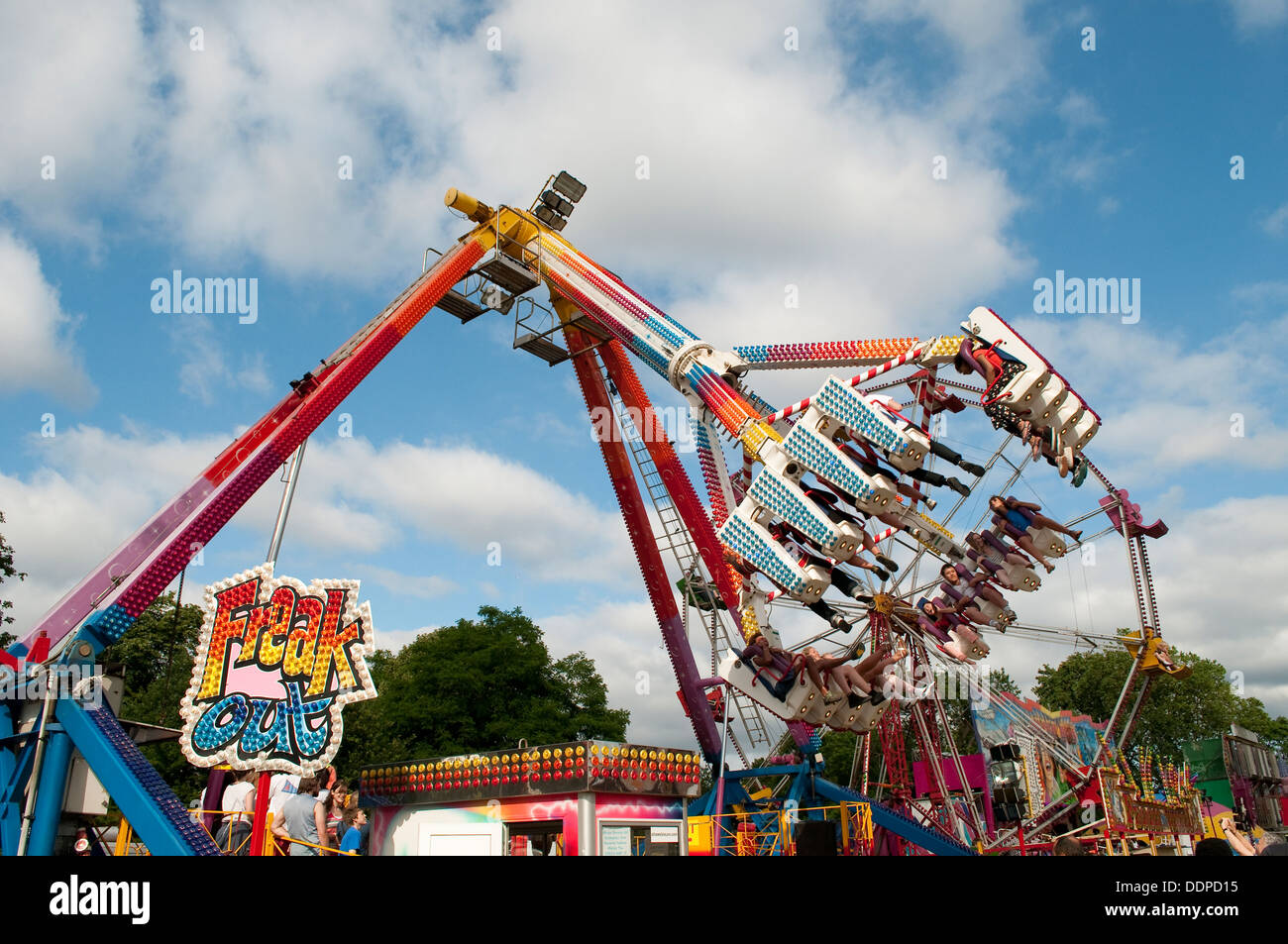 Funfair Ride Traditional Stock Photos & Funfair Ride Traditional Stock ...