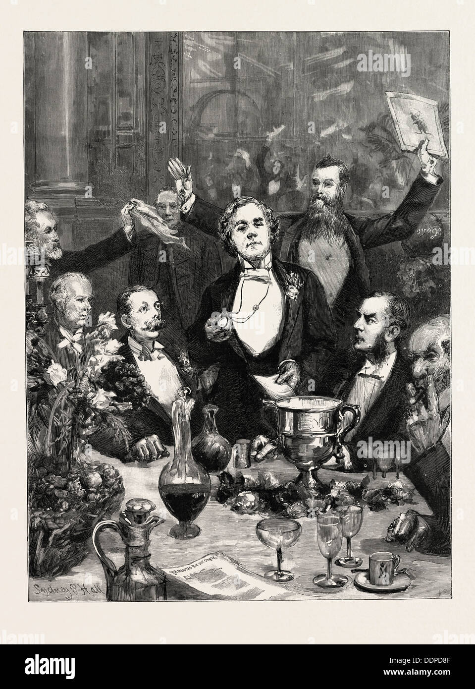 FAREWELL BANQUET TO MR . J. L . TOOLE, AT THE HOTEL METROPOLE, PREVIOUS ...