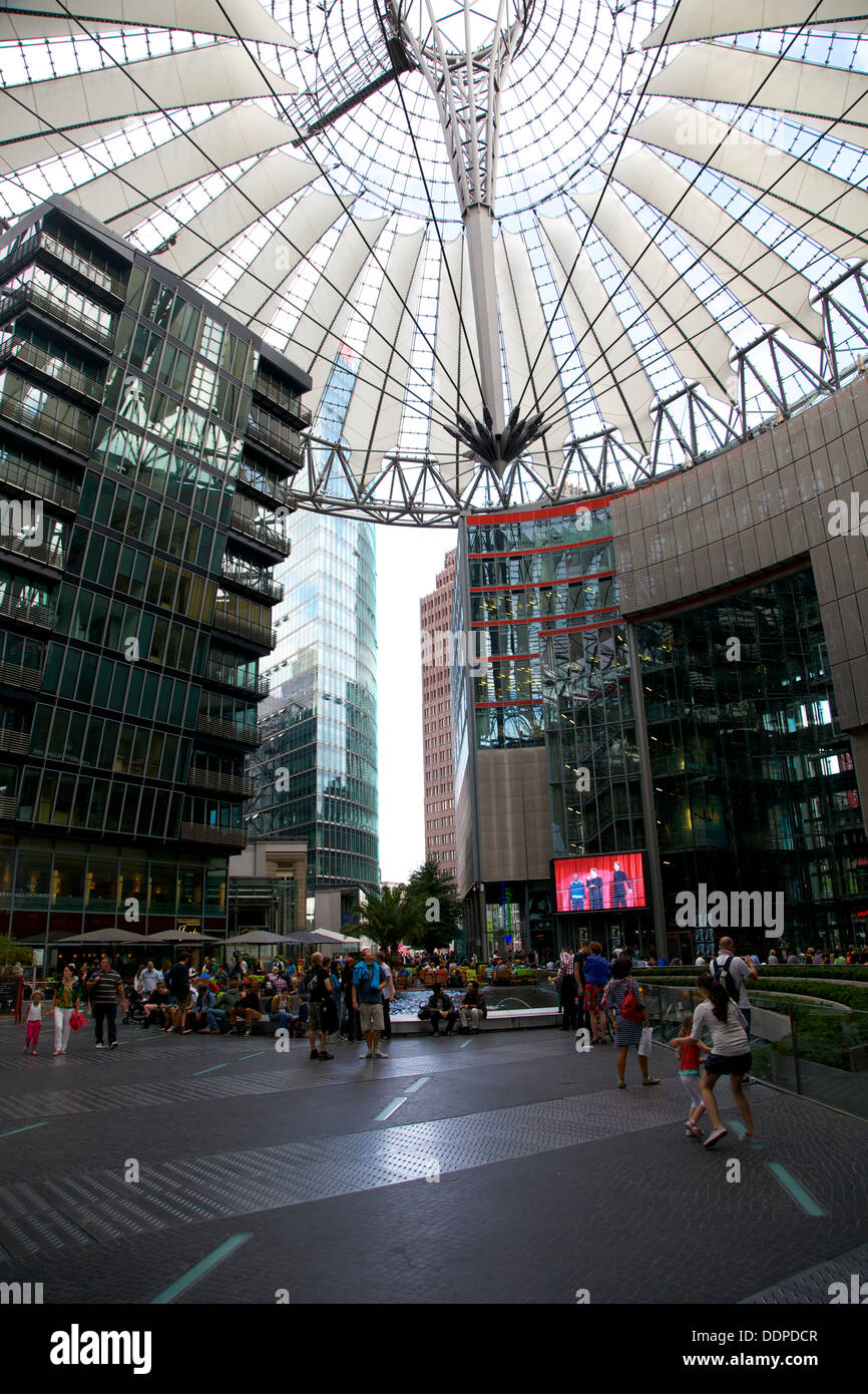 Sony Center, Berlin, Germany Stock Photo - Alamy