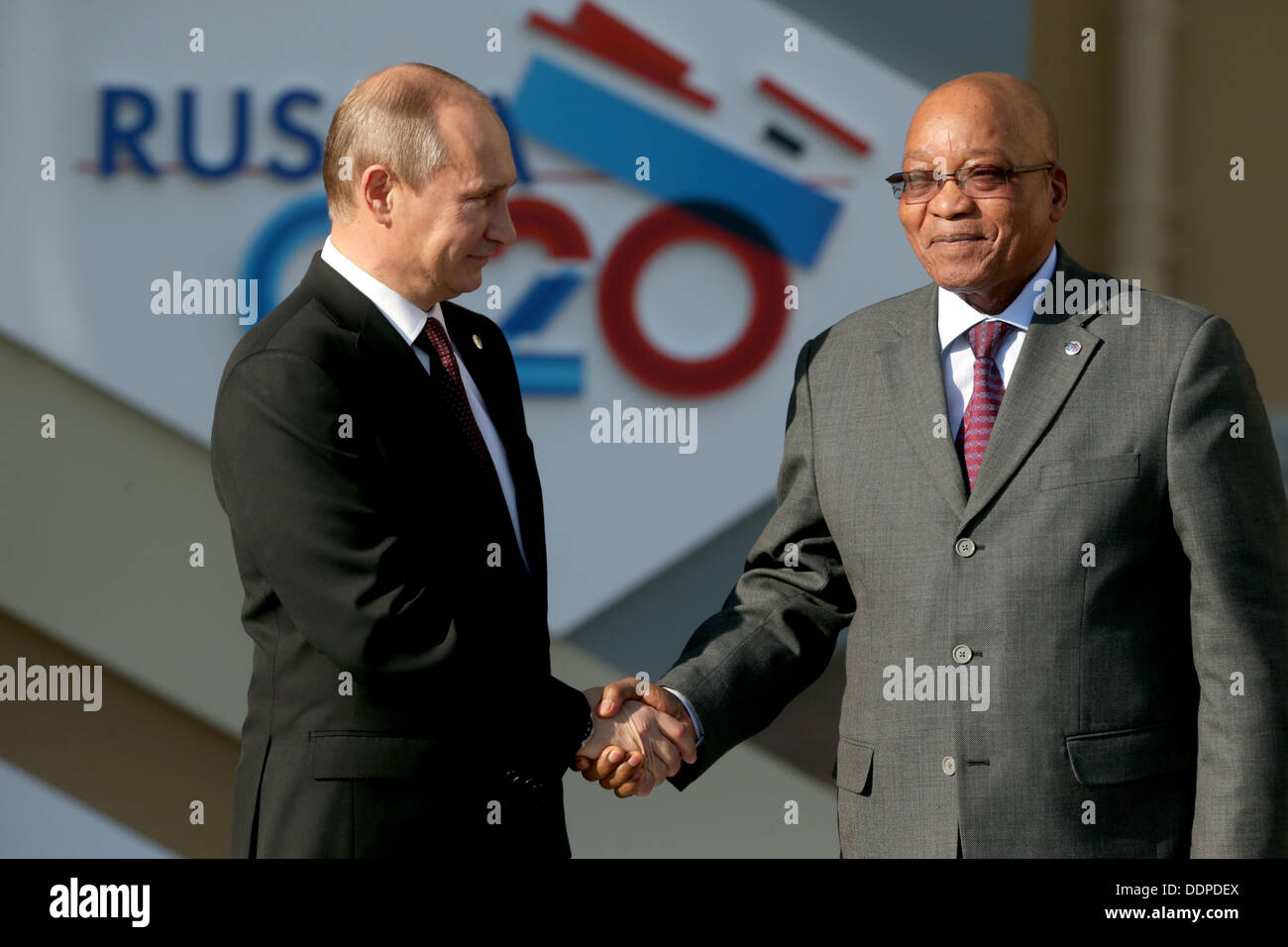 St. Petersburg, Russia. 05th Sep, 2013. Russian President Vladimir ...