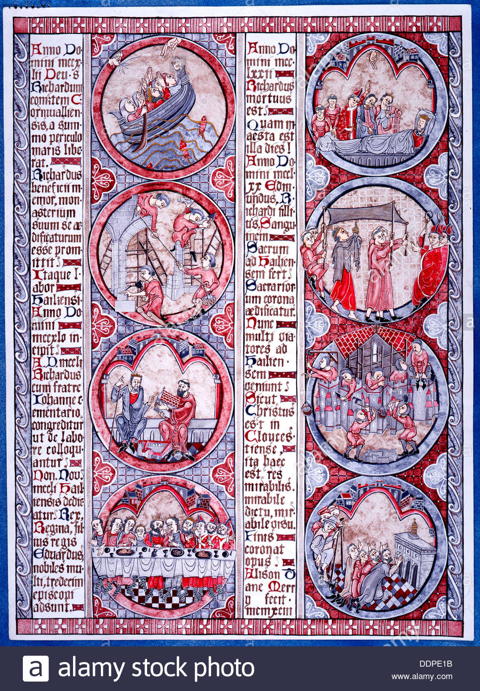 Medieval Illuminated Manuscript Stock Photos & Medieval Illuminated ...