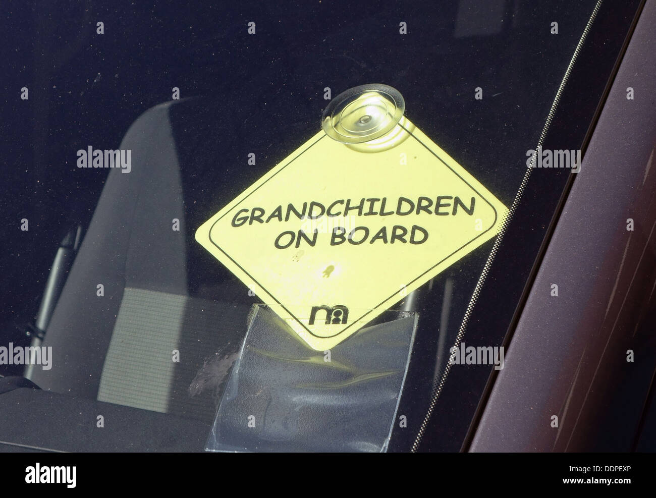 Car windscreen display hi-res stock photography and images - Alamy