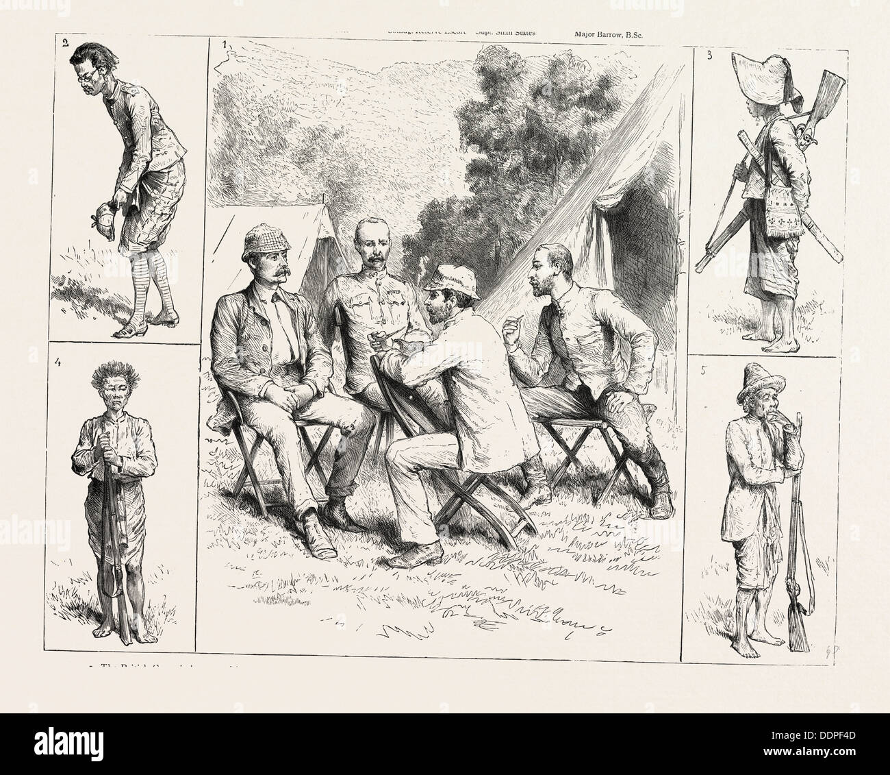 THE ANGLO SIAMESE COMMISSION, 2. An Officer of the Siamese Regular Army ...