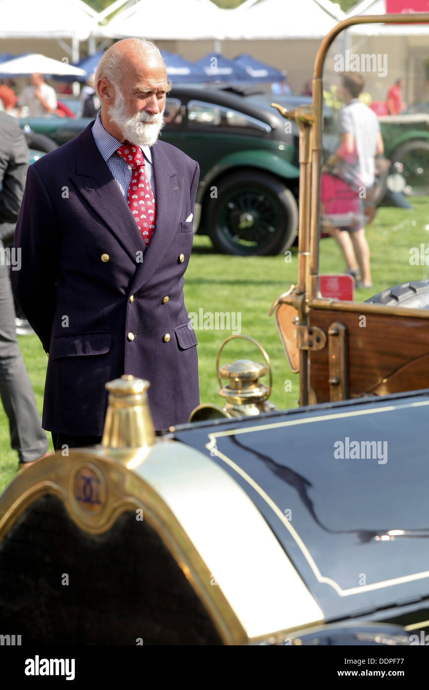 HRH Prince Michael of Kent the St.James Concourse of Elegance held at ...