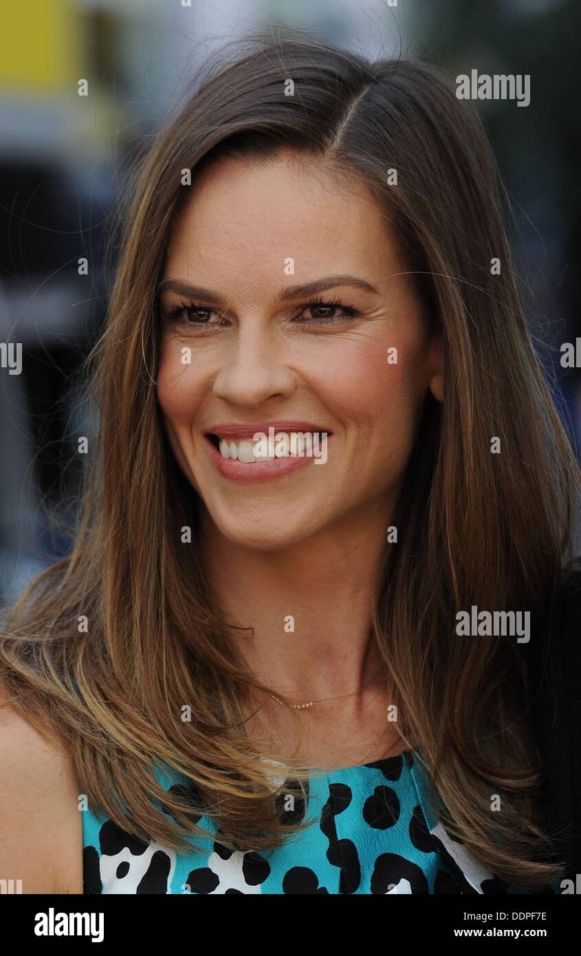 New York, NY. 4th Sep, 2013. Hilary Swank at arrivals for The Couture ...