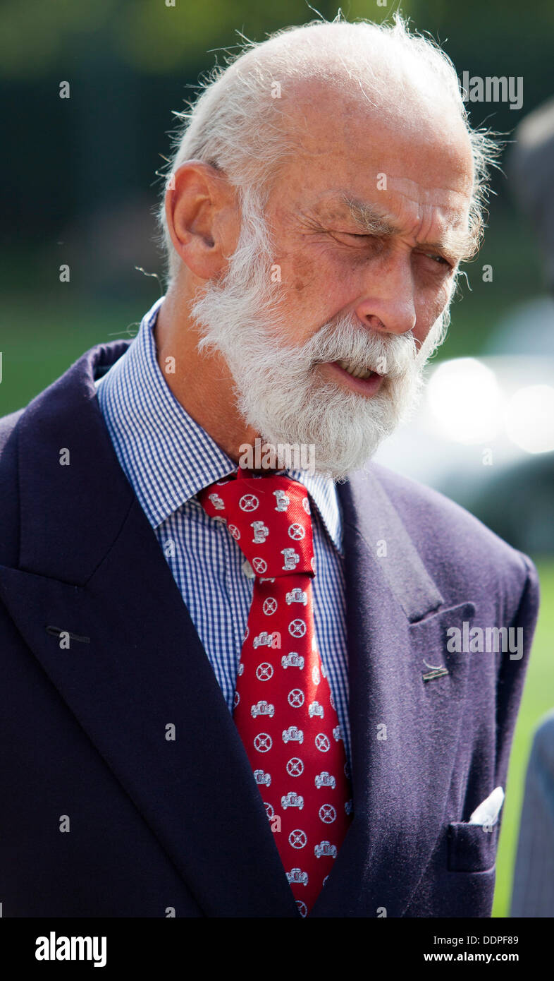 HRH Prince Michael of Kent the St.James Concourse of Elegance held at ...