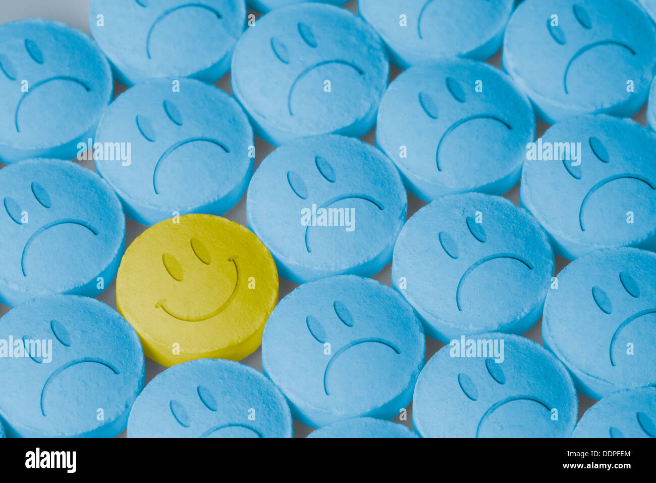 Smiley face pills hi-res stock photography and images - Alamy
