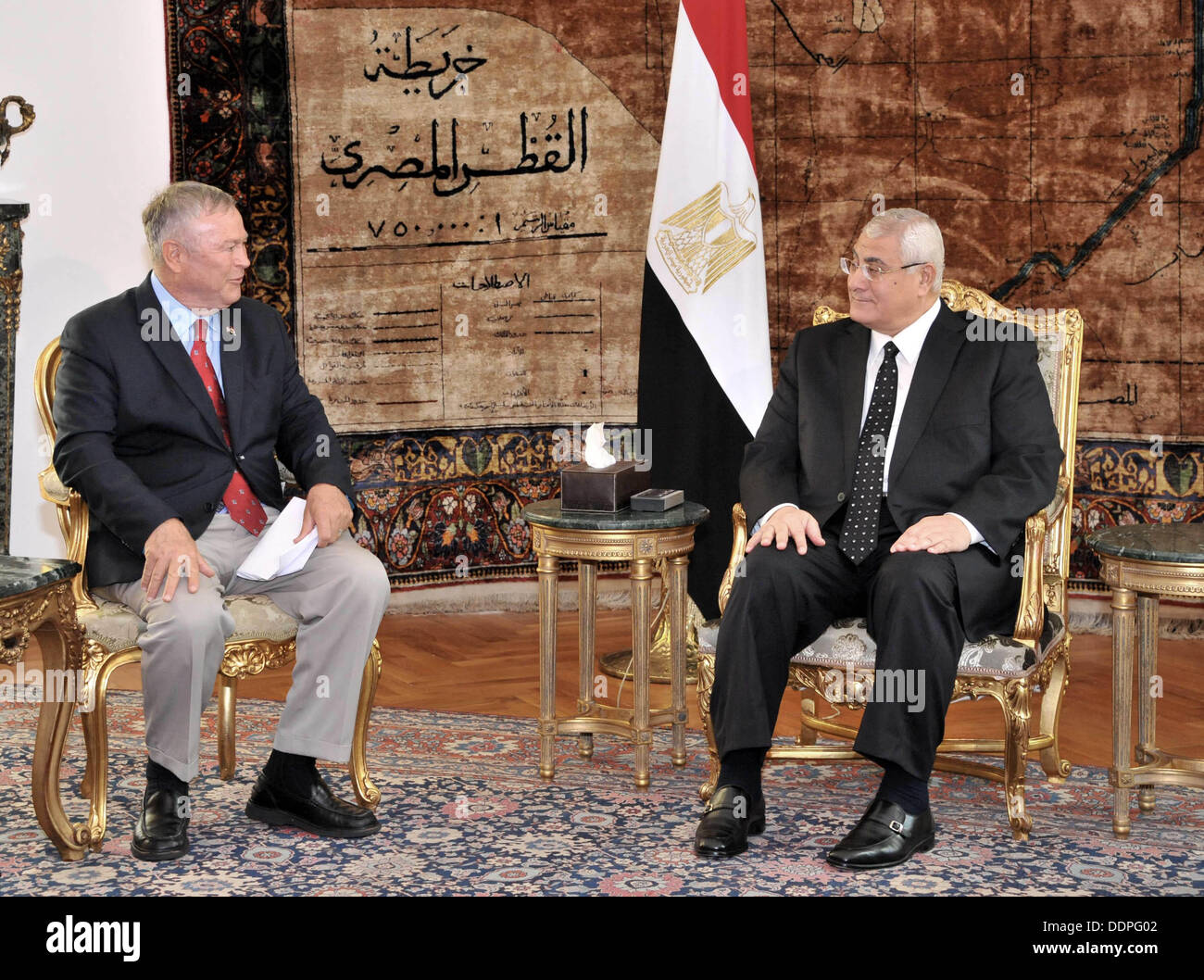 Cairo, Cairo, Egypt. 5th Sep, 2013. A photo released by the Egyptian ...