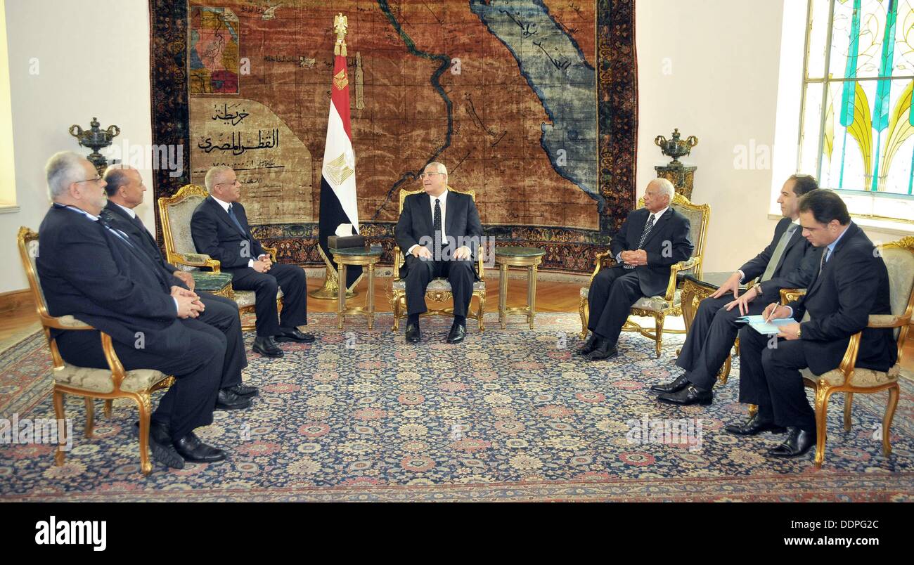 Cairo, Cairo, Egypt. 5th Sep, 2013. A photo released by the Egyptian ...